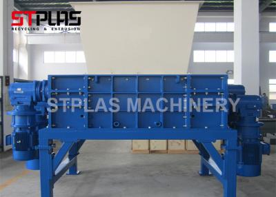 China bottle /food /waste plastic /tire Multipurpose industrial four-shaft rotary shear shredder for sale