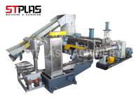 China PE Waste Plastic Granules Making Machine , Large Granules Manufacturing Machine for sale