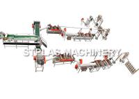 China SUS304 Stainless Steel Plastic Washing Recycling Machine Long Service Lift Time for sale