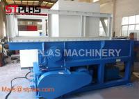 China PP PE Lump Pipe Film Plastic Shredder Machine With Single Shaft Design for sale