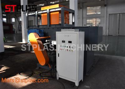 China Industrial Single Shaft Plastic Shredder Machine For Wood Pallet Recycling for sale