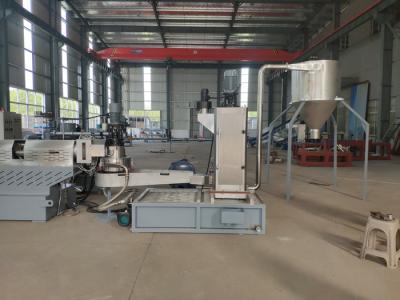 China Three In One Plastic Recycling Pellet Machine With Single Screw Extruder for sale