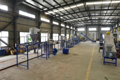 China Automatic Waste Films Crushing Washing Drying Line with Stainless Steel for sale