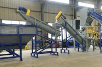 China Large Capacity Plastic Film Recycling Machine / Pe Pp Film Washing Line for sale