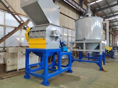 China Long Using Life Plastic Washing Recycling Machine With PLC Touch Screen Control for sale