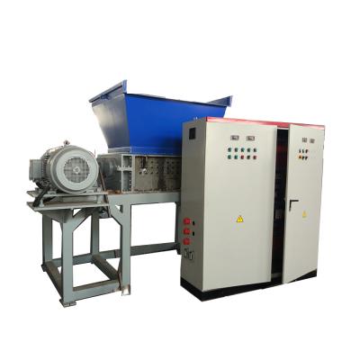 China Industrial Waste Bottle Bag Strap Recycling Double Shaft Metal Plastic Shredder for Sale for sale