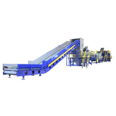 China High Power Plastic Washing Recycling Machine With Sorting Equipment Label Remover for sale