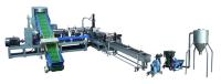 China High Speed Plastic Recycling Pellet Machine Belt Conveyor , Agglomerator , Extruder for sale
