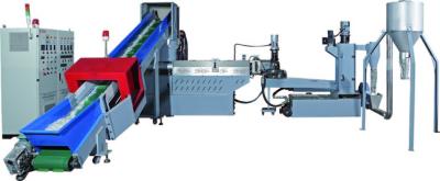 China PP, PE, PET Plastic Recycling Pellet Machine With Special Screw Design for sale