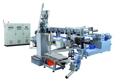 China Low Noise Plastic Recycling Pellet Machine Tou Screen PLC Controllor for sale