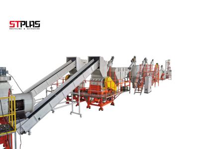 China 1 Year Warranty Plastic PET Bottle Washing Recycling Equipment for sale