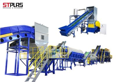 China Semi-Automatic Plastic Crushing and Washing Machine PET Recycling Machine for sale