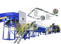 China SUS304 Material Plastic Pet Flakes Washing Line , Pet Bottle Recycling Machine for sale