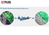 China Semi Automatic Waste PET Washing Line Plastic Crushing Washing Drying Equipment for sale