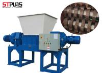 China Wood Plastic Shredder Machine / Double Shaft Shredder Machine CE SGS Pass for sale