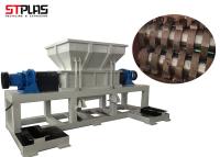 China Two Shaft Bottle Industrial Plastic Shredder STPLAS ST2 Machinery For Large Capacity for sale