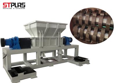 China Two Shaft Bottle Industrial Plastic Shredder STPLAS ST2 Machinery For Large Capacity for sale