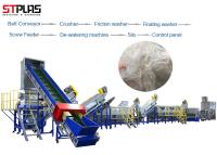 China Plastic PP PE Industrial Recycling Machines With SUS304 Lifetime Maintance for sale