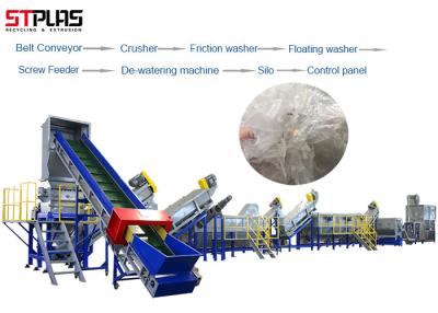 China Plastic PP PE Industrial Recycling Machines With SUS304 Lifetime Maintance for sale