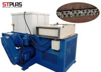 China Waste Single Shaft Plastic Shredder Machine With D2 , 15kw - 110kw Power for sale