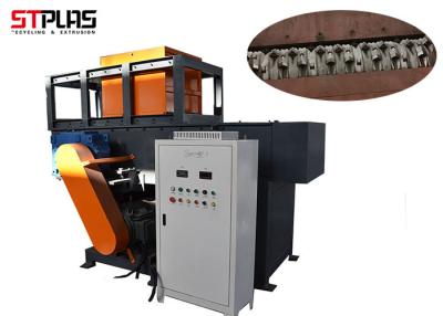 China Single Shaft Wood Pallet Plastic Recycling Machine Mini Plastic Shredder for sale