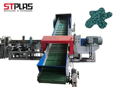 China Siemens 110kg / H Waste Plastic Machine Water Ring Granular Extrusion for sale