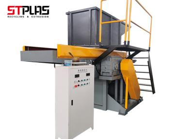 China Waste One Shaft 110kw Plastic Shredder Machine With D2 Blades for sale