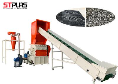China Stainless Steel 2200kg / H Plastic Crusher Machine For Waste Recycle for sale