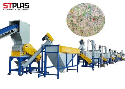 China 1000kg/H Filament Waste PET Bottle Recycling Machine With Hot Wash for sale