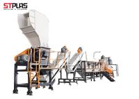 China 156kw 1000kg/H SUS304 HDPE Washing Line For Drums/Bottles/Baskets/Barrels for sale