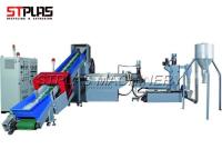 China Single Screw Plastic Recycling Pellet Machine For PP PE PS PA PET Material for sale