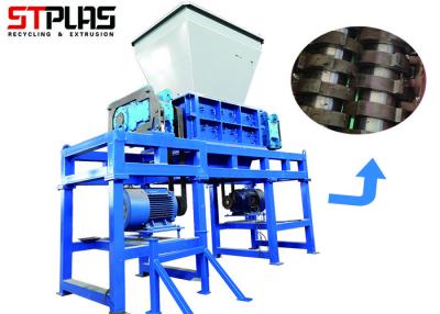 China Less Vibration Plastic Shredder With Double / Single Axis Compact Structure for sale