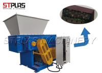 China Durable Plastic Waste Grinder / Low Noise Garbage Shredder Machine for sale
