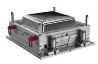 China SMC Battery Box Mold for Automotive Applications 80-780 Tons Injection Capacity with 500K-1M Shot Life for sale