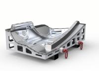 China Utrust UT004 Carbon Fiber Mould for Car Parts with Oil Heating System - Customizable Single-Cavity Design for sale