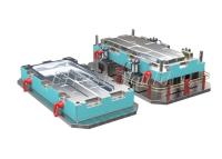 China SMC Car Battery Cover Compression Mold 500000 Shots Life 50s Cycle Time for sale