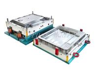 China SMC Compression Mold for Automotive Battery Tray 500000 Shots Life 50s Cycle Time ISO9001 Certified for sale
