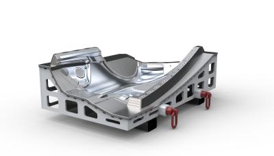China UT001 Single-Cavity SMC Compression Mold with Mirror Polish - 30 Sets/Month Production Capacity & Oil Heating System for sale