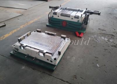China Custom SMC Manhole Cover Frame Compression Mold with 300000-1000000 Shot Life & Oil Heating System for sale