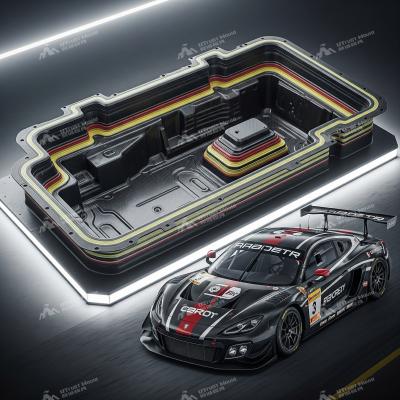 China UTrust Racing Carbon Fiber Monocoque Mold 1200mm x 800mm Autoclave for sale