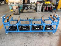 China SMC Compression Mold for Truck Bumper 500000 Shots Lifetime Thermal Oil Heating Single Cavity for sale