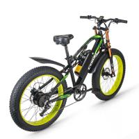 China US EU STOCK 26 Inch Fat Tire E Bike With Full Suspension 1000Watt 17Ah Cysum M900 for sale