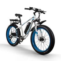 China 1000 Watt Mountain Electric Bikes Mens 48V 17AH Fat 26in 4.0 for sale