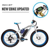 China US EU STOCK All Terrain Fat Tire Electric Bike 1000w Brushless Motor 17Ah RICH BIT 012 for sale