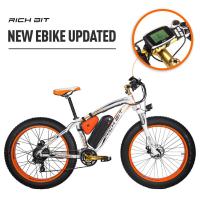 China US EU STOCK Top-012 Rich Bit Ebike Fat Tire 1000w 48v-17ah Motor Brushless for sale