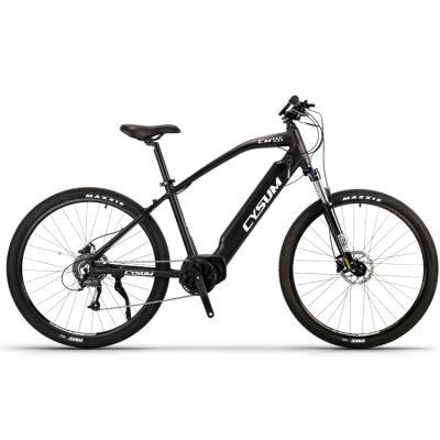 China CM555 Black Mountain Electric Bikes Mid-drive 27.5