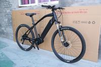 China Mid Drive Electric Road Bike Long Range 29 Inch 36v 250w 14Ah Torque Sensitive Sensor for sale