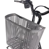 China 26 Inch Women Electric Bike With Basket Step Through E Bike 48v 350w 9.6Ah for sale