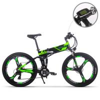China EU STOCK 21 Speed Foldable Electric Bike Full Suspension Top 860 26inch 36v 250w For Adults for sale