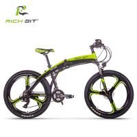 China Small Lightweight Fold Up Electric Bike Lunar Shape 36v 250w 9.6ah RICH BIT Top-880 for sale